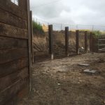 King Post Retaining Walls | Steel Piling Solutions