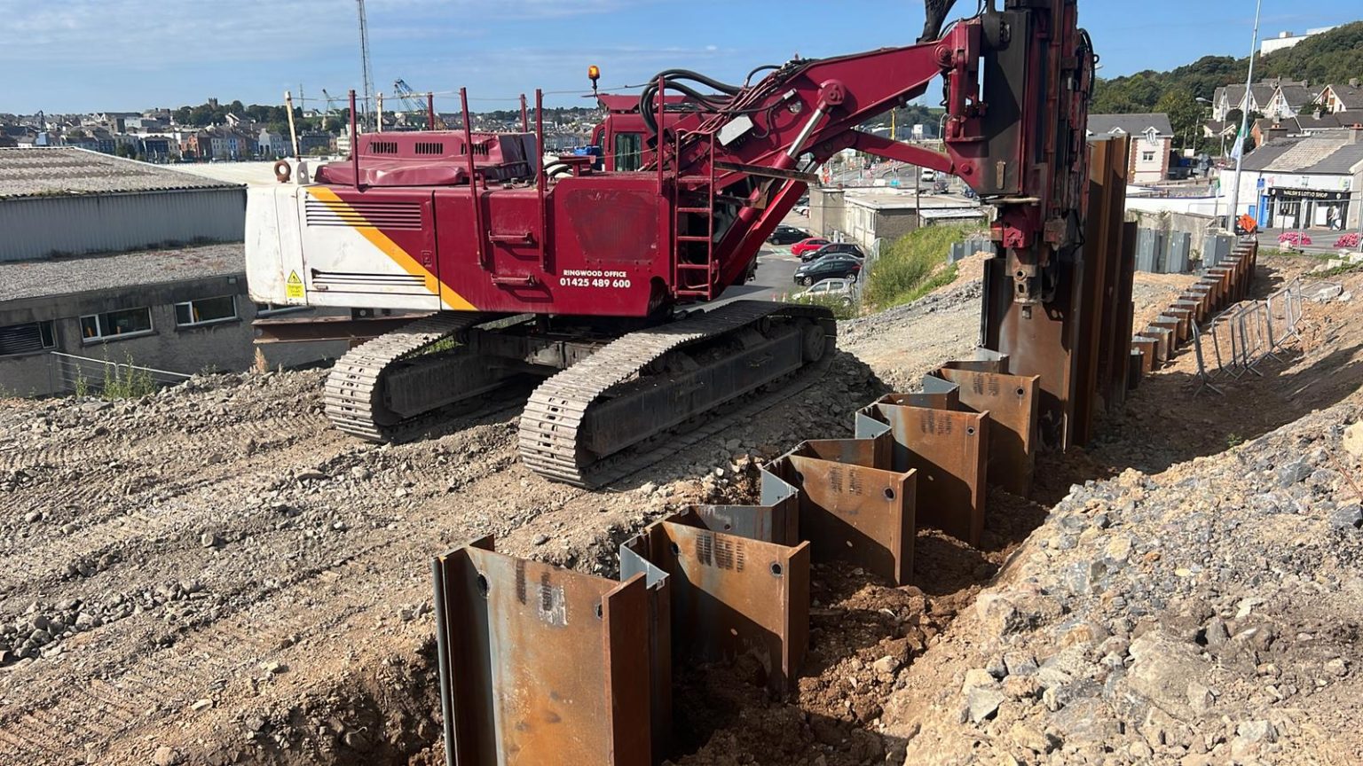 Piling Rig - Sheet Piling Contractors | Steel Piling Solutions