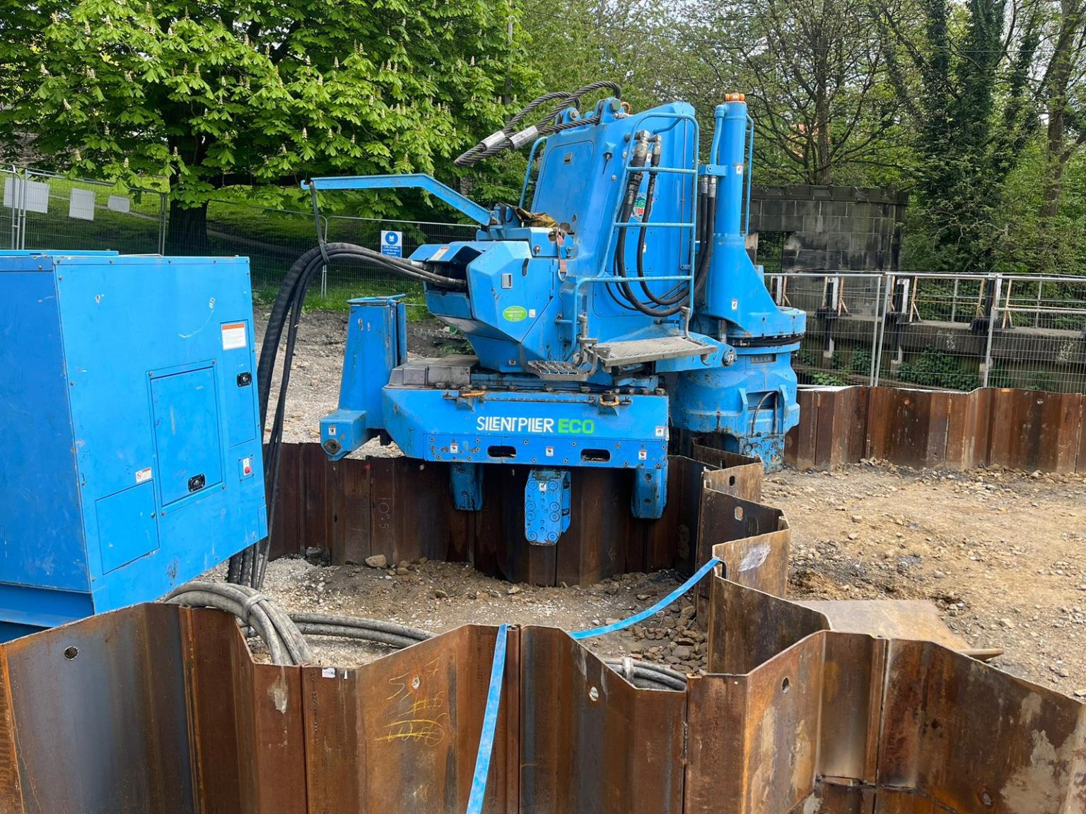 How The Silent Piling Press In Method Works