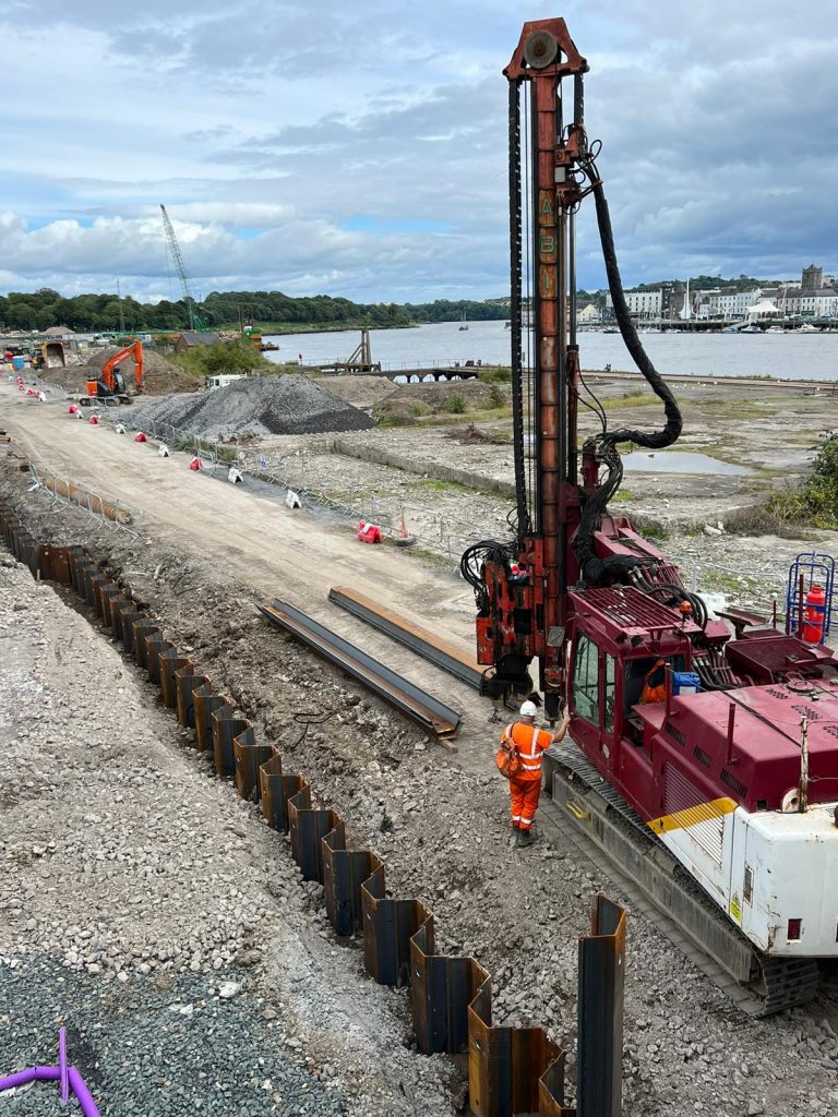 Waterford Ireland Sheet Piles - Sheet Piling Contractors | Steel Piling Solutions